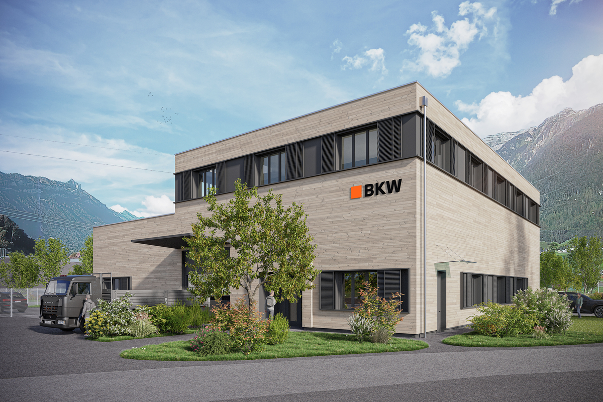 Modernisierter BKW Stützpunkt in Wilderswil: Spatenstich ist erfolgt - BKW